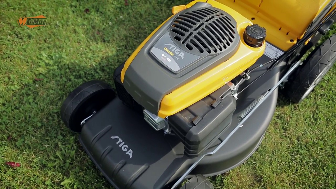 MASINA TUNS GAZON STIGA COMBI 53 S - YouTube