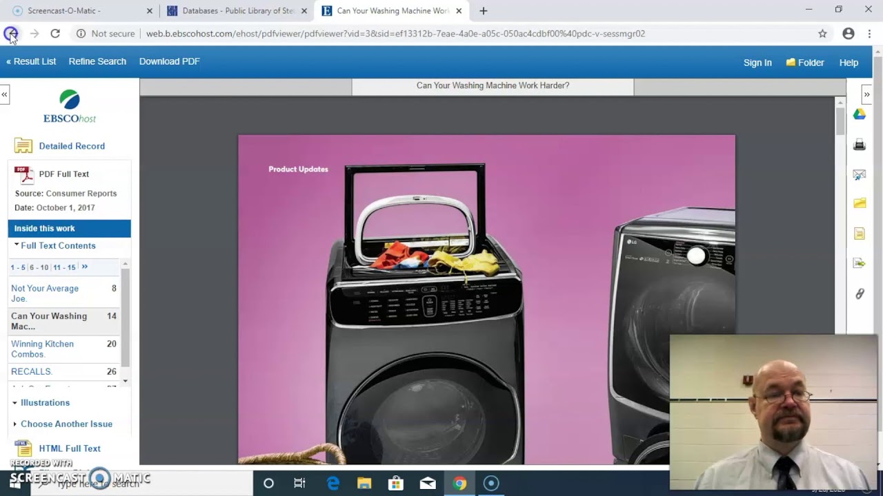 How to Use the Reference Databases at PLSJ: MasterFile Premier - YouTube