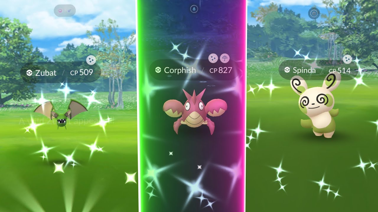 *NEW* MEGA CORPHISH NEST FOUND! Zubat Spotlight Hour Tomorrow / Shiny ...