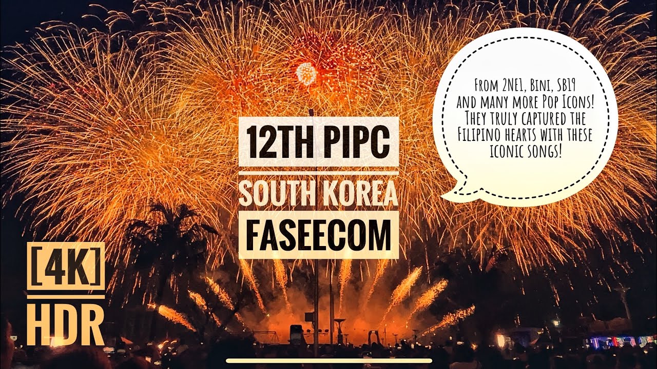 SOUTH KOREA - 12th Philippine Int’l Pyromusical Competition - Faseecom ...