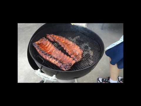 Smoking Ribs on the Weber Grill (with Beethoven's "Missa Solemnis ...