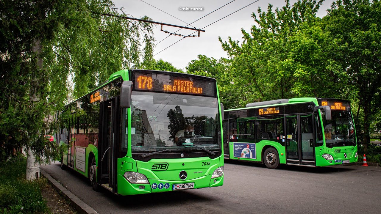 STB CAB-VIEW: Linia 178 (Master - Sala Palatului) - YouTube