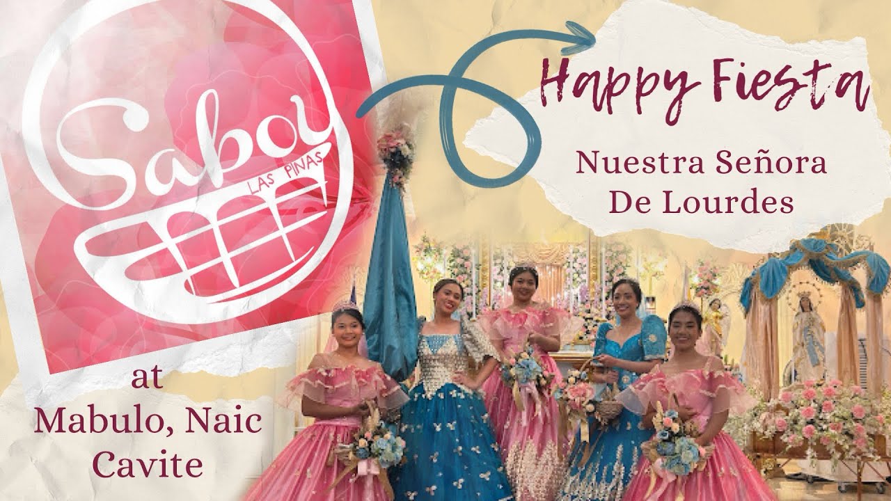 Saboy Ladies with Nuestra Señora De Lourdes, Naic, Cavite - YouTube