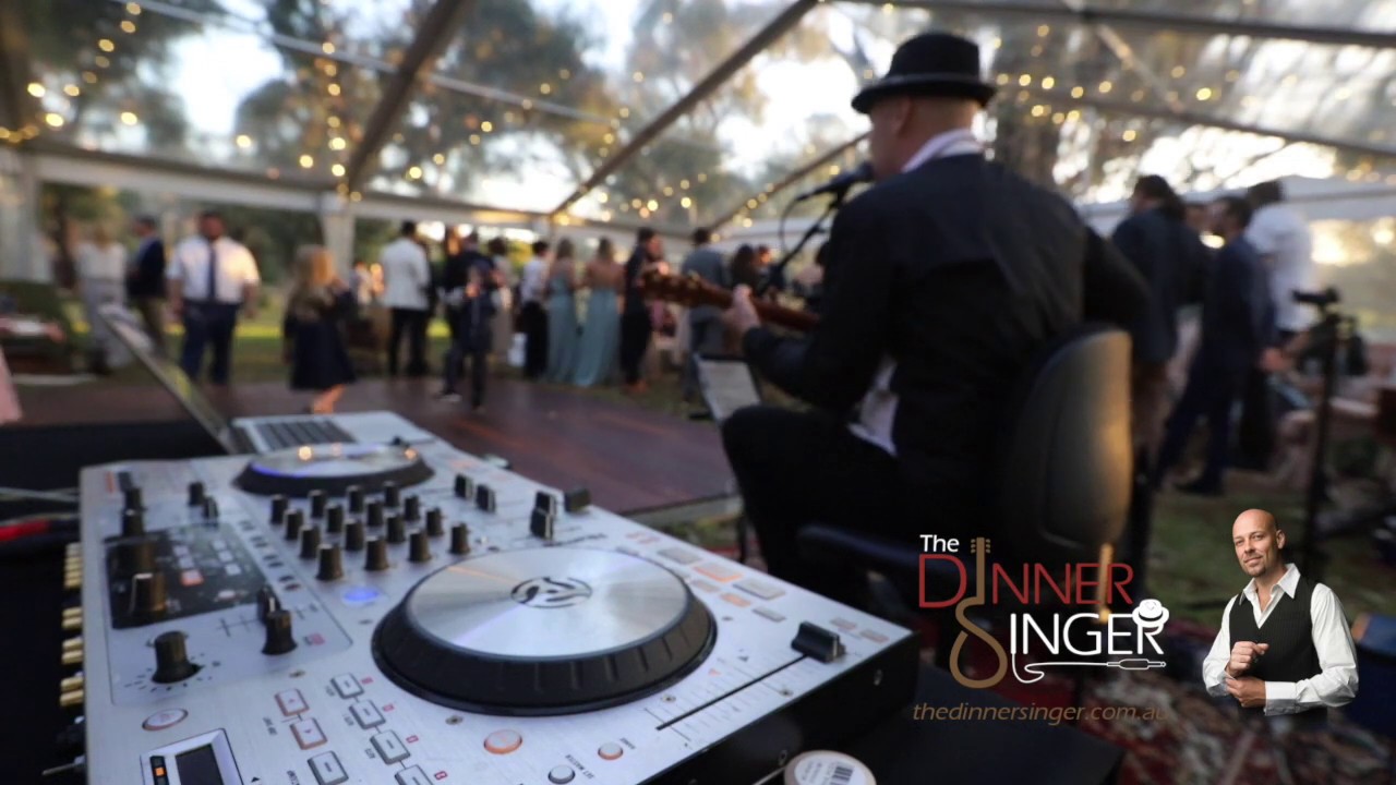 The Dinner Singer - Perth Wedding Singer and DJ - YouTube