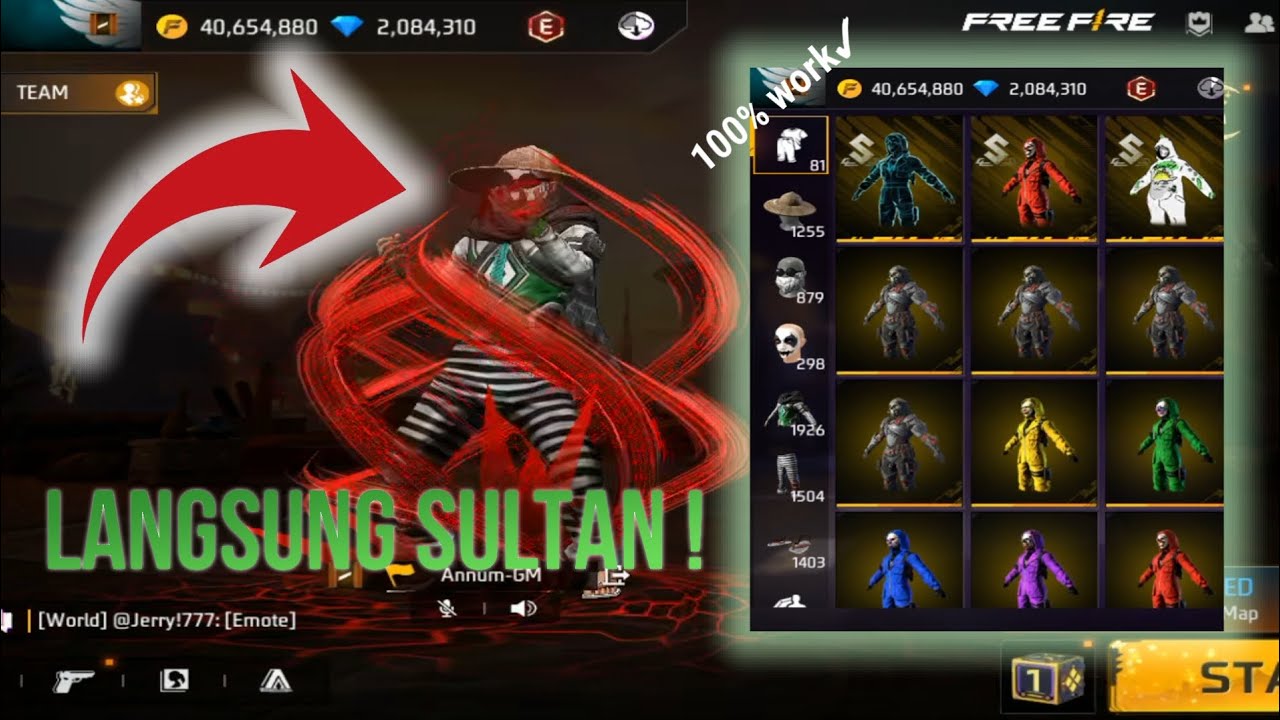 LANGSUNG JADI SULTAN😱 ⁉️ | CARA MASUK FF BETA TESTING | LANGSUNG JADI ...