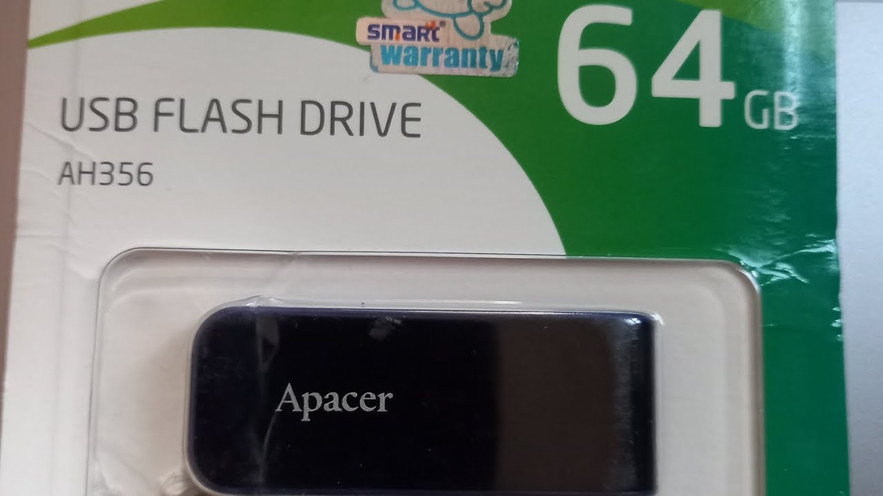 Apacer (pen drive review) - YouTube