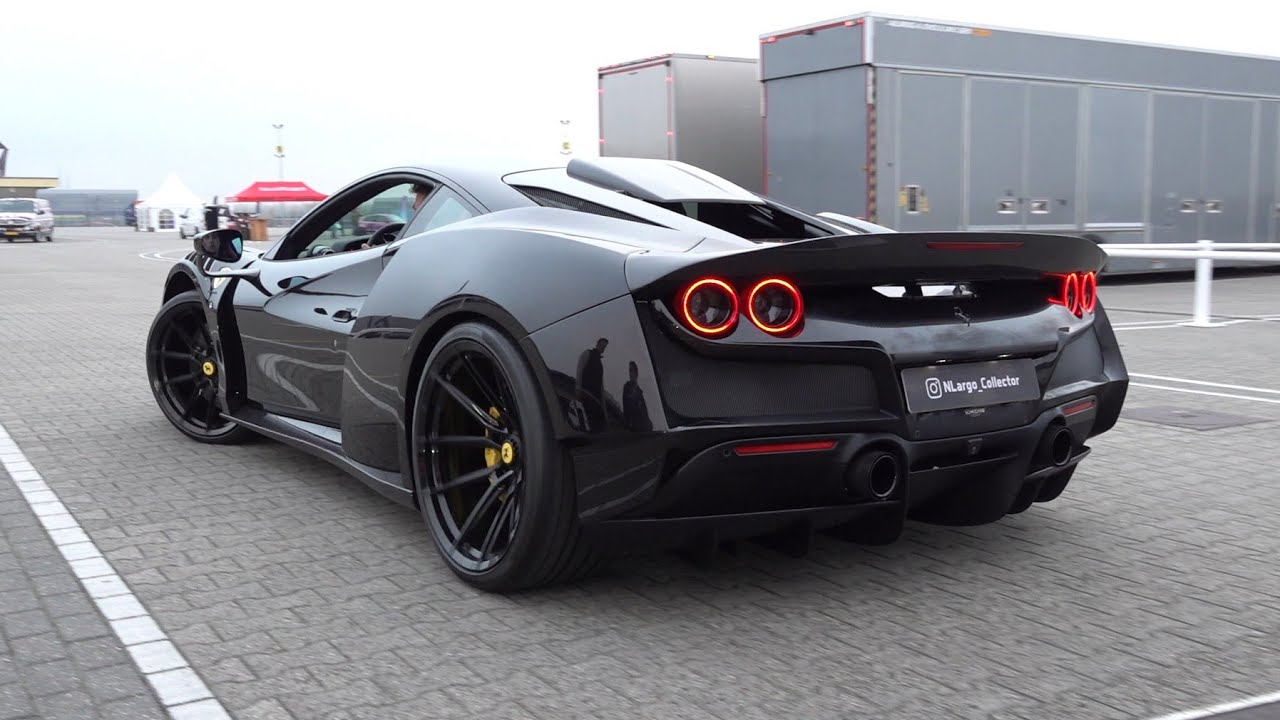 Novitec Ferrari F8 N-Largo - Engine Start, Sounds & Unloading From ...