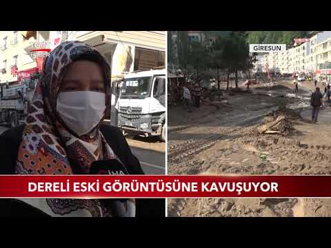 Selin Vurduğu Dereli Eski Görüntüsüne Kavuşuyor