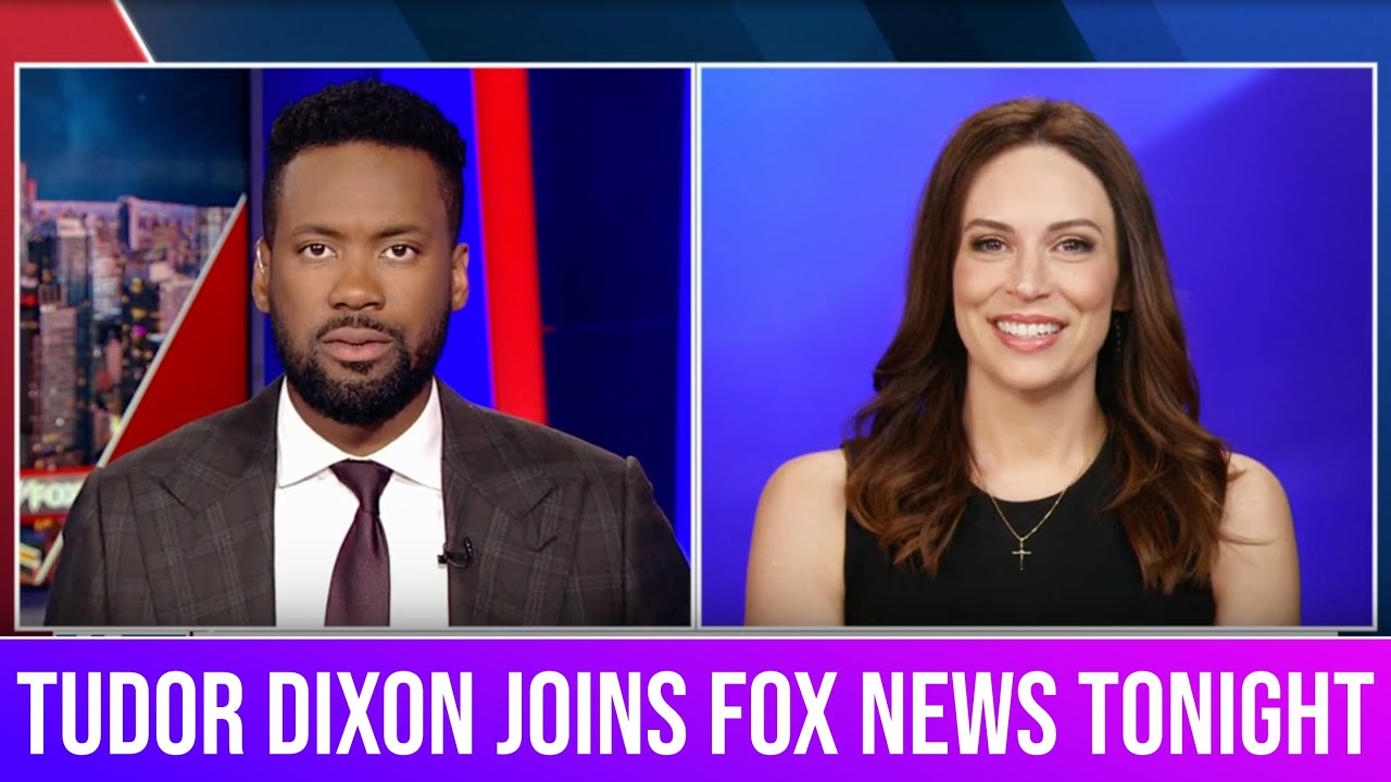 Tudor Dixon Joins Fox News Tonight with Guest Host Lawrence Jones - YouTube