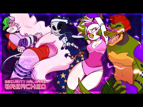 Gregory & Chica Save Eclipse Roxy & Monty | Security Malware Breach (FNAF Animation) - YouTube