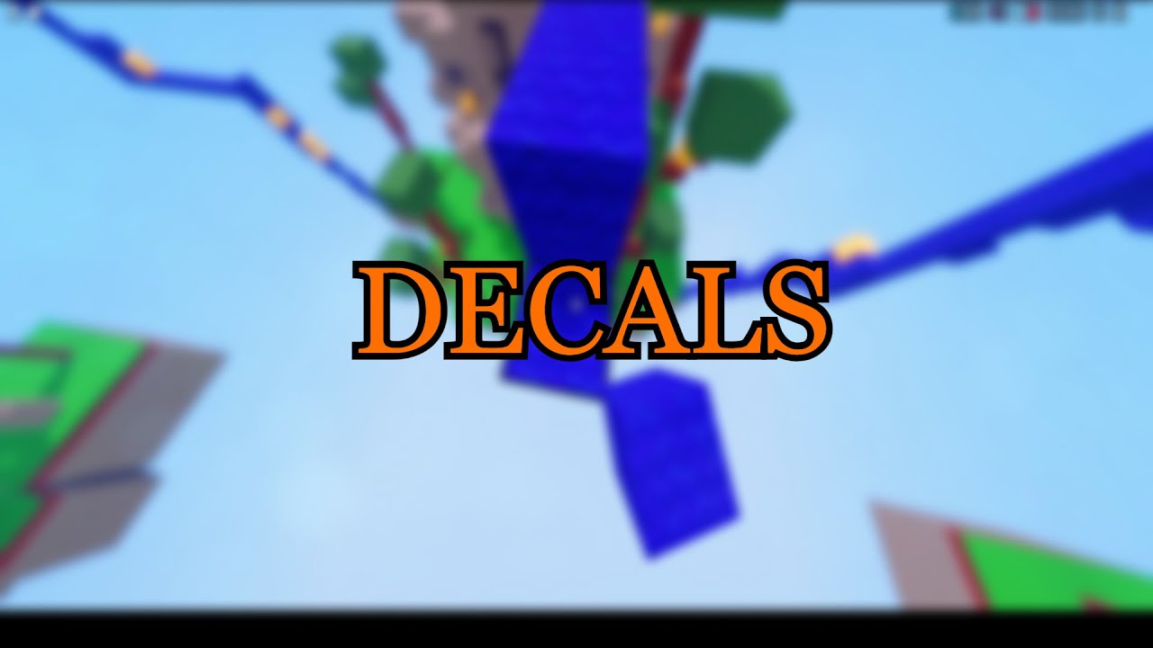 decals - (ROBLOX Bedwars Montage) - YouTube