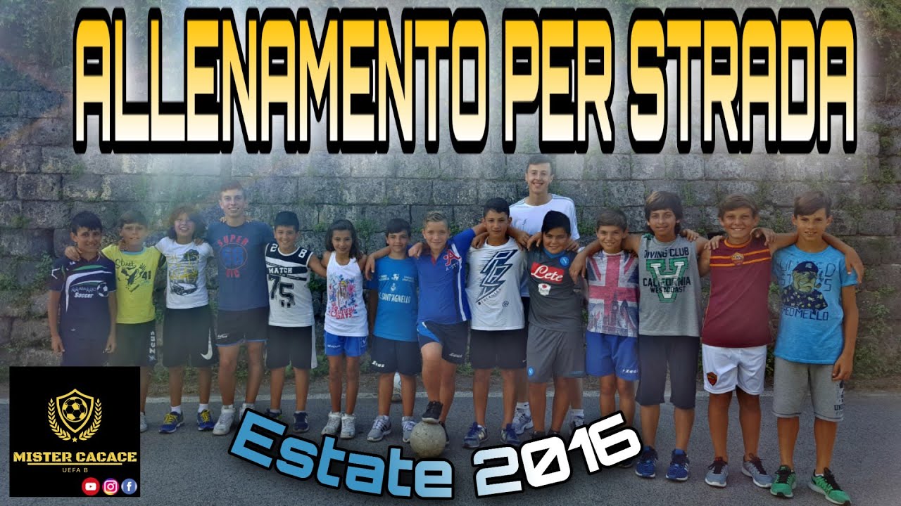 CALCIO STRADA: Esercizi Per ALLENARSI Per STRADA - YouTube