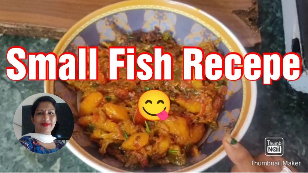Small fish recepe // Choti machli recepe// Cooked by shawli simple ...