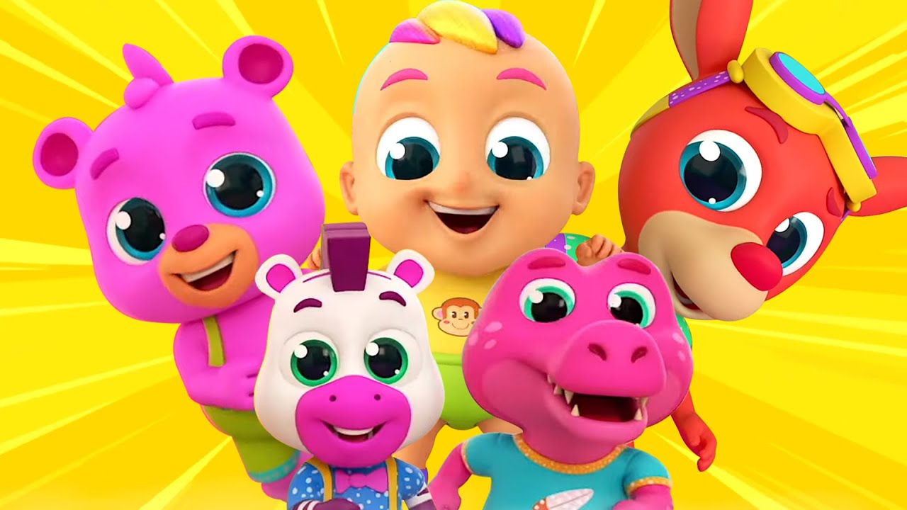 Five Little Babies, Cartoon Video and Nursery Rhyme for Kids - YouTube