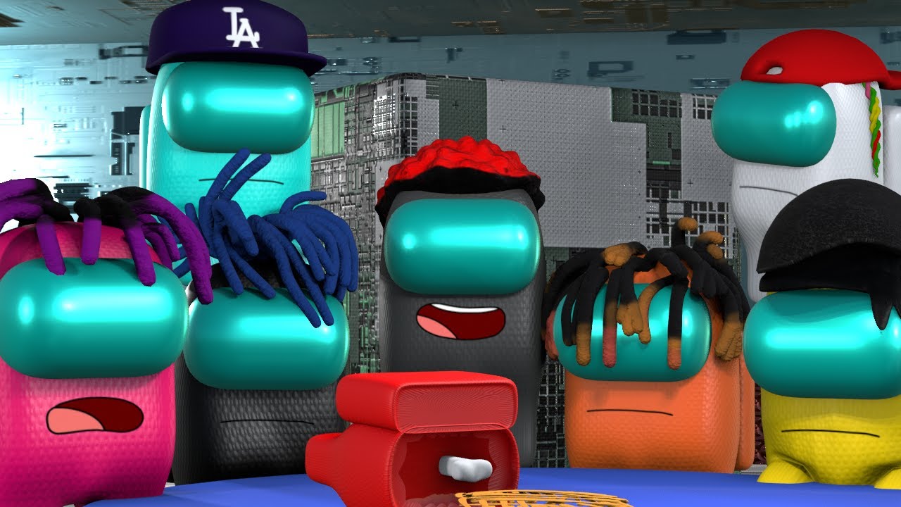 If Rappers Where In Among Us (Ft Lil Nas X, Tekashi 69, Dababy, Juice ...