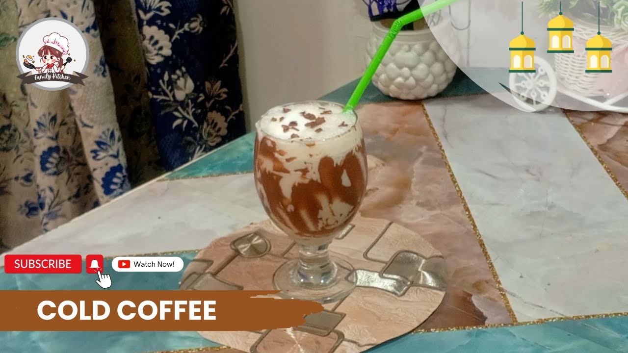 Restaurant Style Cold Coffee |Summer Drink - Family Kitchen - YouTube