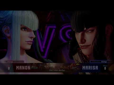 Curvy Manon VS Giantess Marisa (muscle mod) SF6