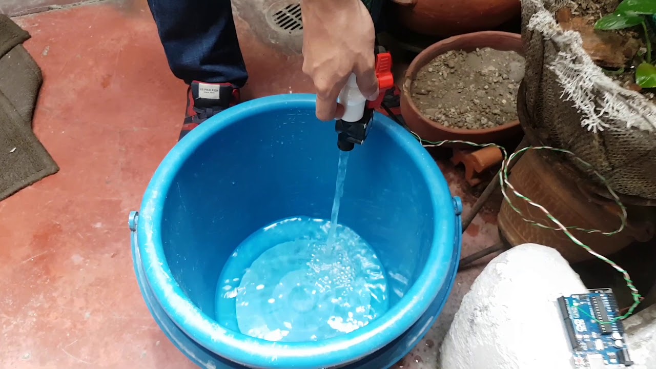 Sensor de Caudal YF-S201 Interfaz LabVIEW con Arduino - YouTube