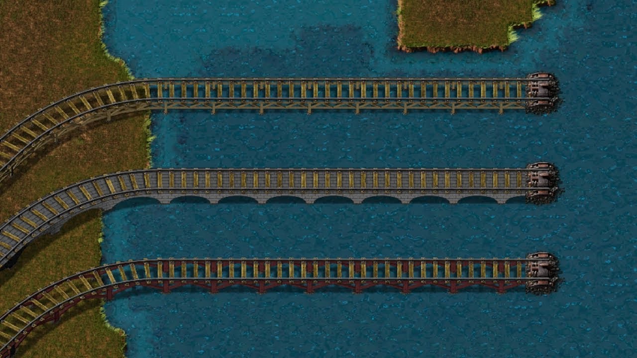 Factorio Mod Spotlight Beautiful Bridge Railway Youtube