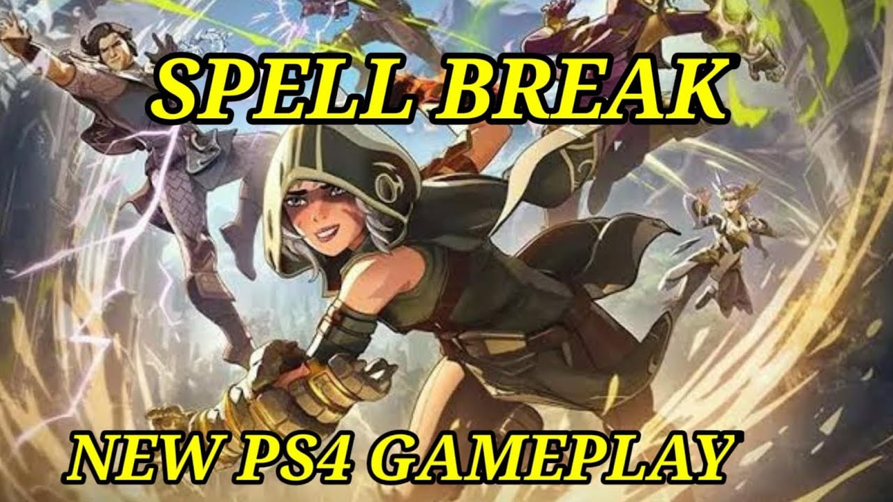 SPELLBREAK ps4 Gameplay First try - YouTube