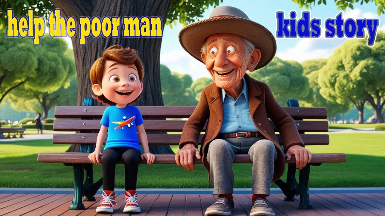 help poor man kids cartoon animation - YouTube