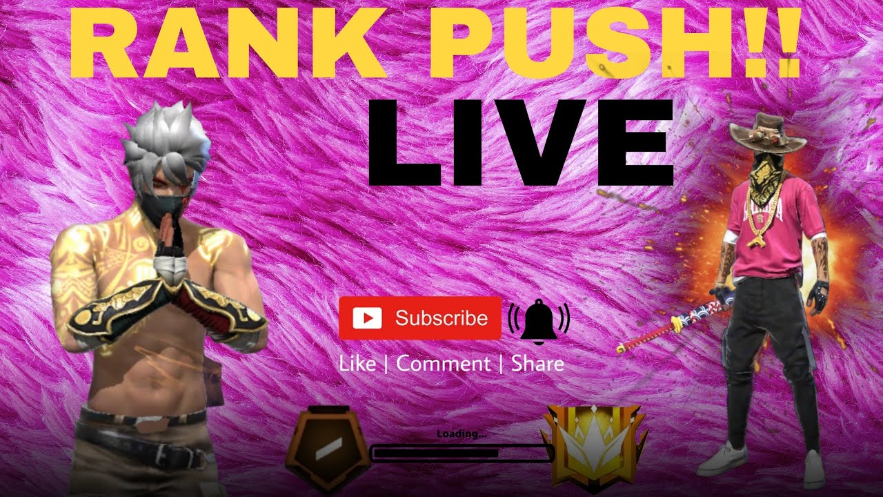 FREE FIRE RANK PUSH WITH ME #freefire - YouTube
