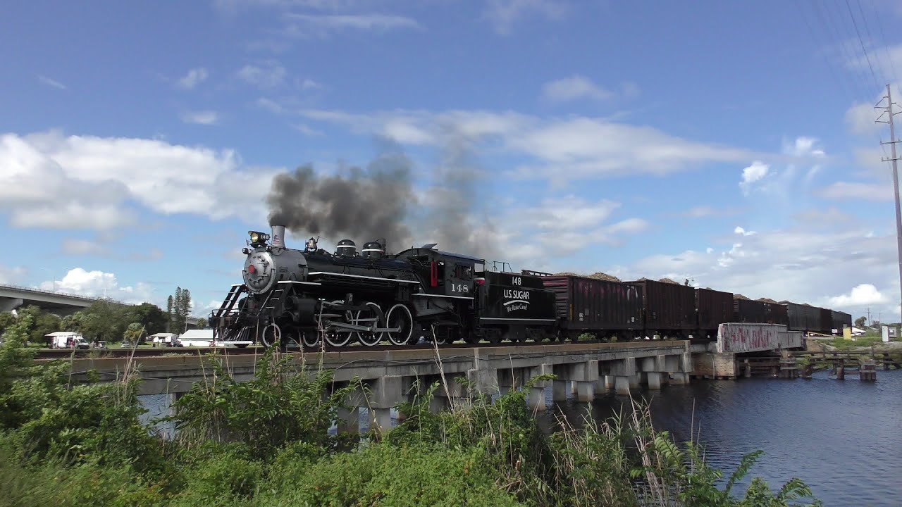 United States Sugar Corporation [USSC] STEAM LOCOMOTIVE #148 Chase ...