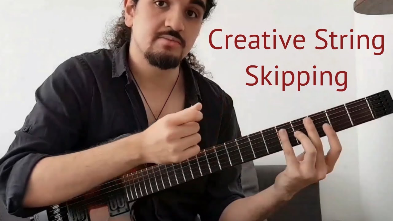 Creative String Skipping - Lesson - YouTube