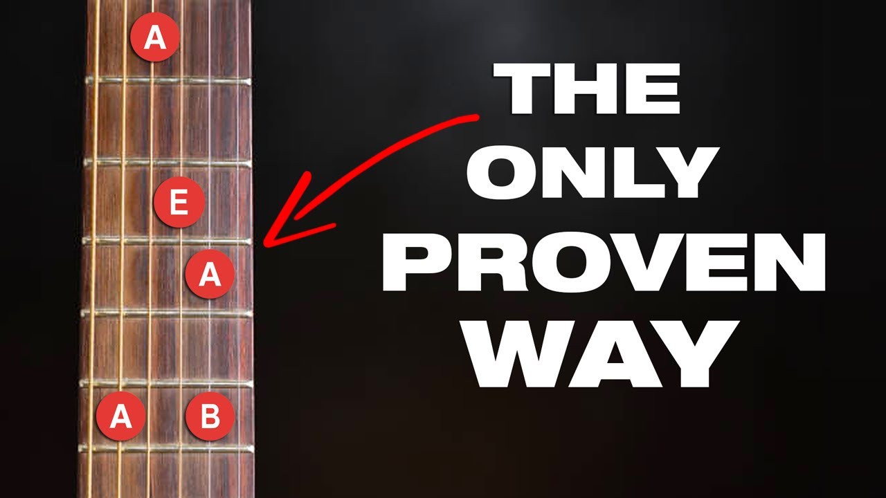 The #1 GREATEST Way To Learn Your Guitar Neck! (Fantastic) - YouTube