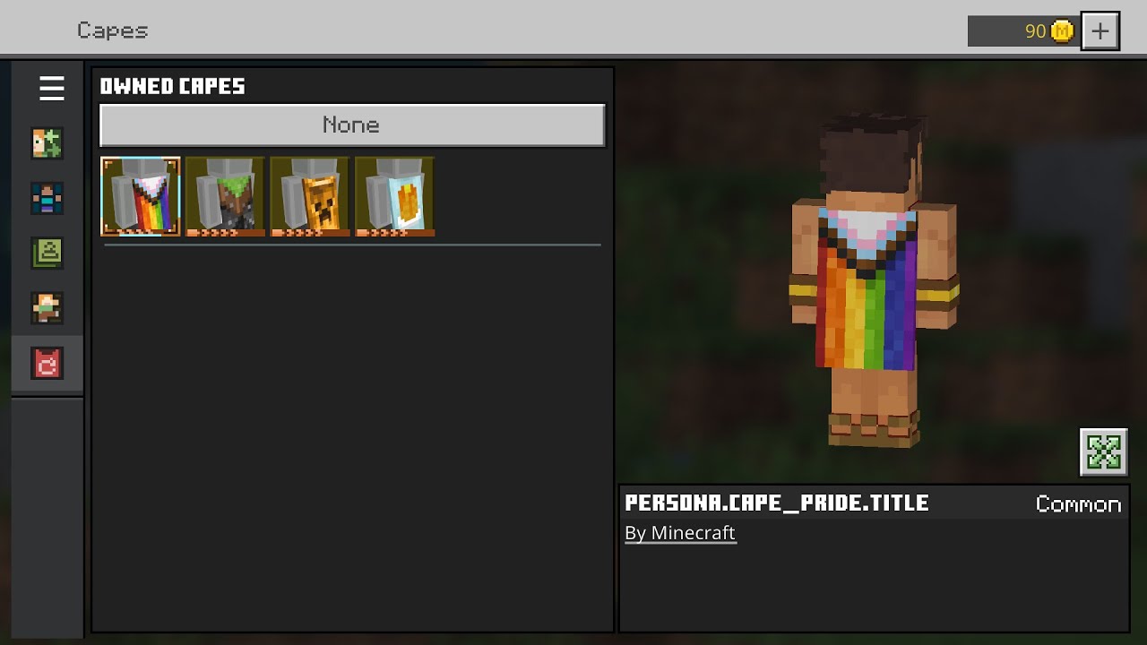 How to Get the New Pride Cape On Minecraft Bedrock Edition! - YouTube