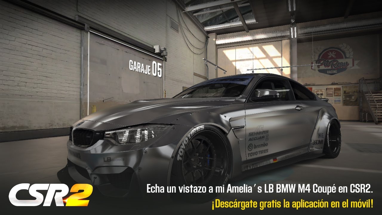 CSR2 Winning a boss car Stage 3 Amelia´s LB BMW M4 Coupe - YouTube