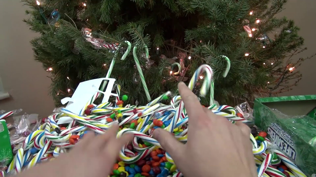 a lot of christmas candy NEW PART 1 - YouTube