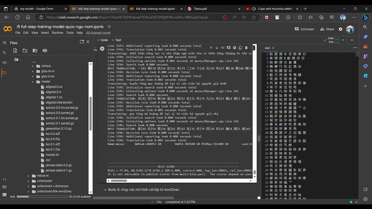 Thesis - Demo Training and Testing Model - Vietnamese national scripts ...