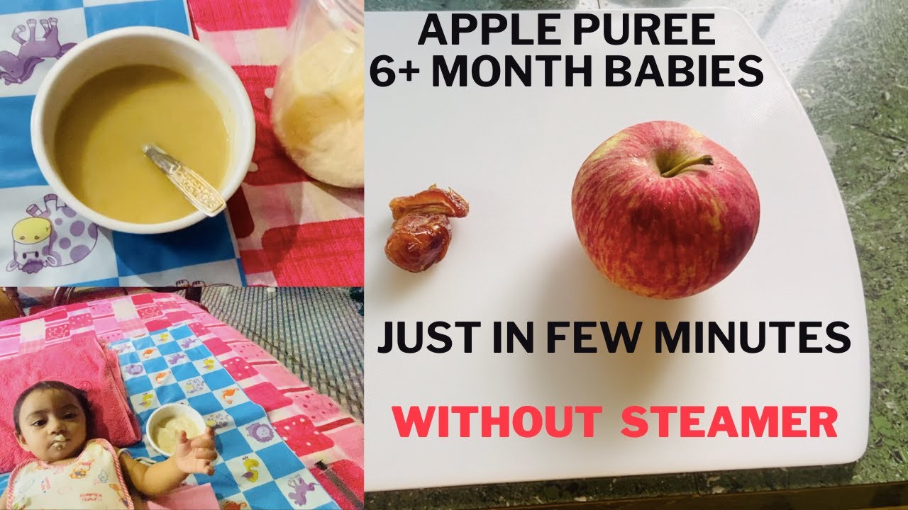 Apple Puree For 6 Month Baby How To Make Homemade Apple Puree apple-puree-for-6-month-baby-how-to-make-homemade-apple-puree