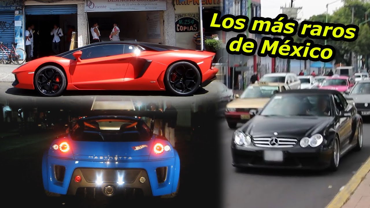 Los autos ABSOLUTAMENTE más RAROS en México 🇲🇽 - YouTube