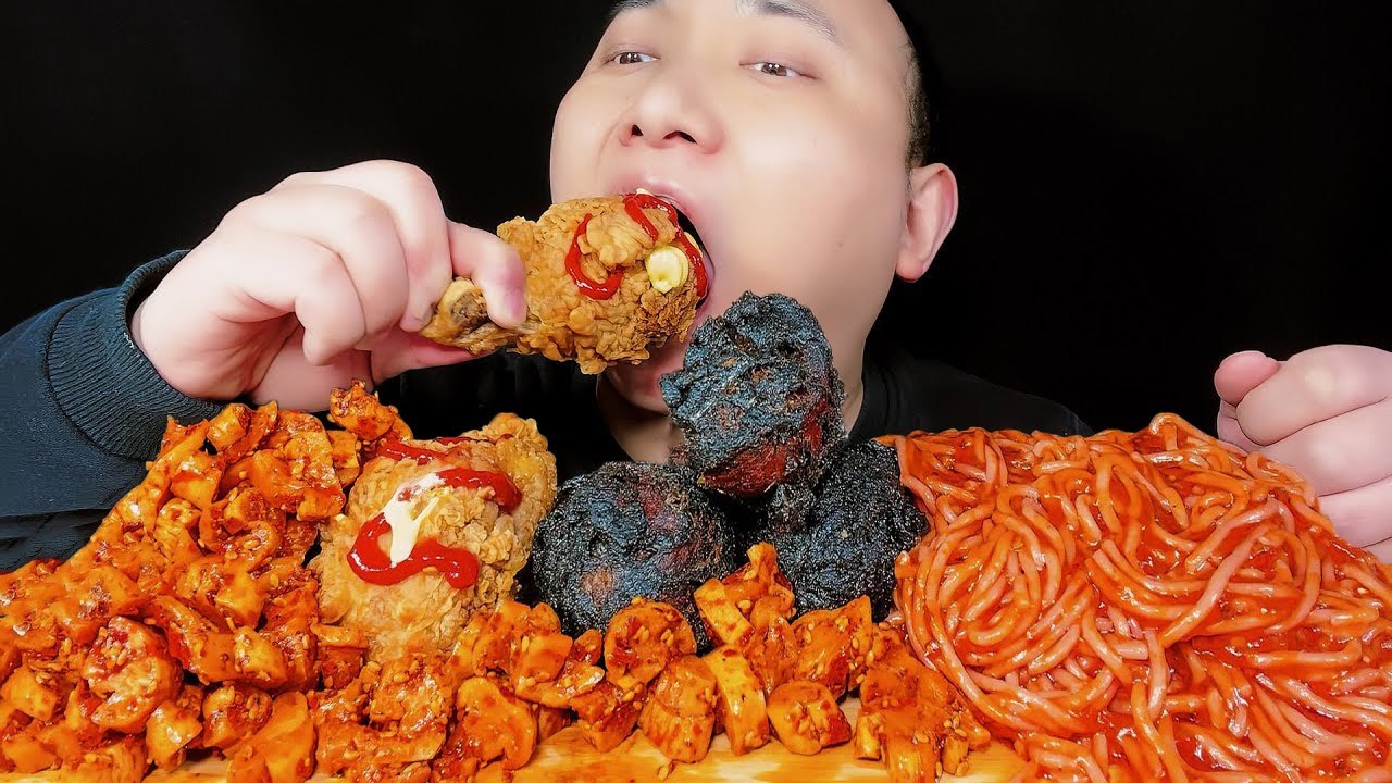 chinese food eater丨satisfying MUKBANG eating show asmr | 2023 year P016 ...