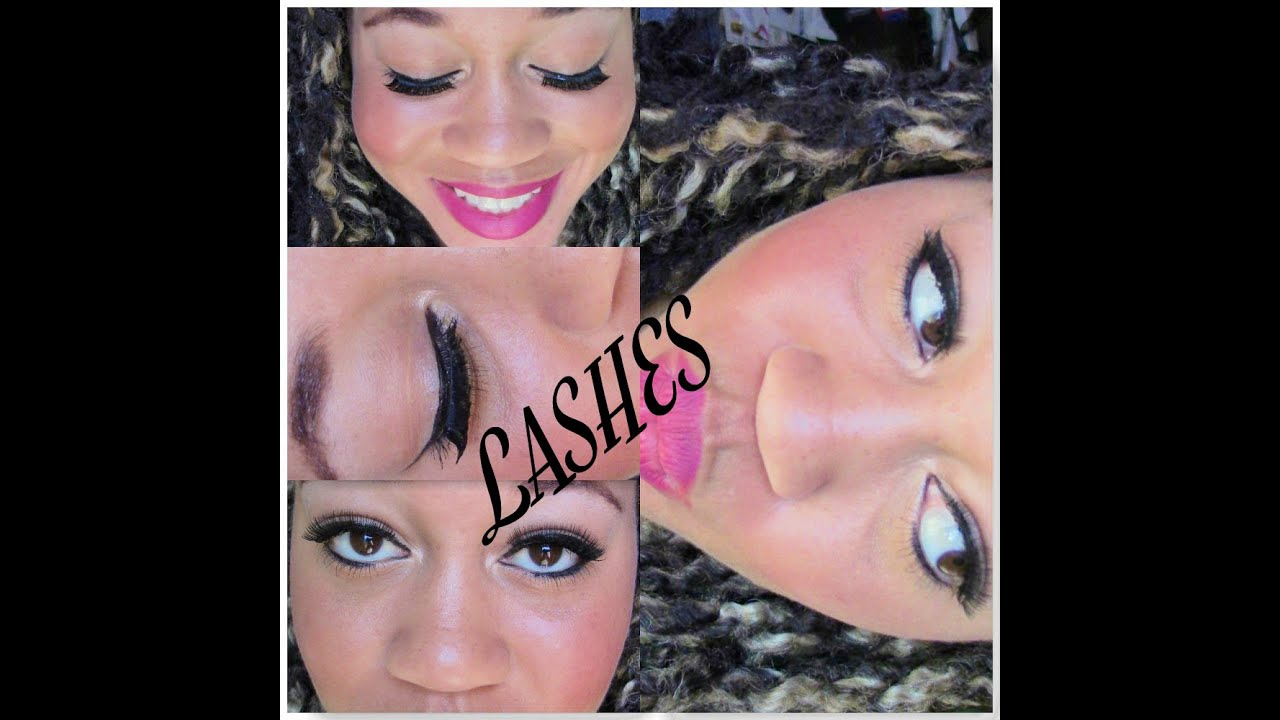 How To Apply and Remove False EyeLashes Tutorial (BEGINNER FRIENDLY ...