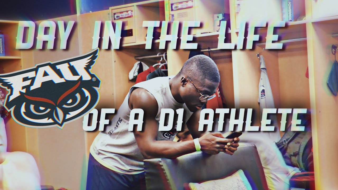 THE REAL DAY IN THE LIFE OF A D1 student athlete (FAU) - YouTube
