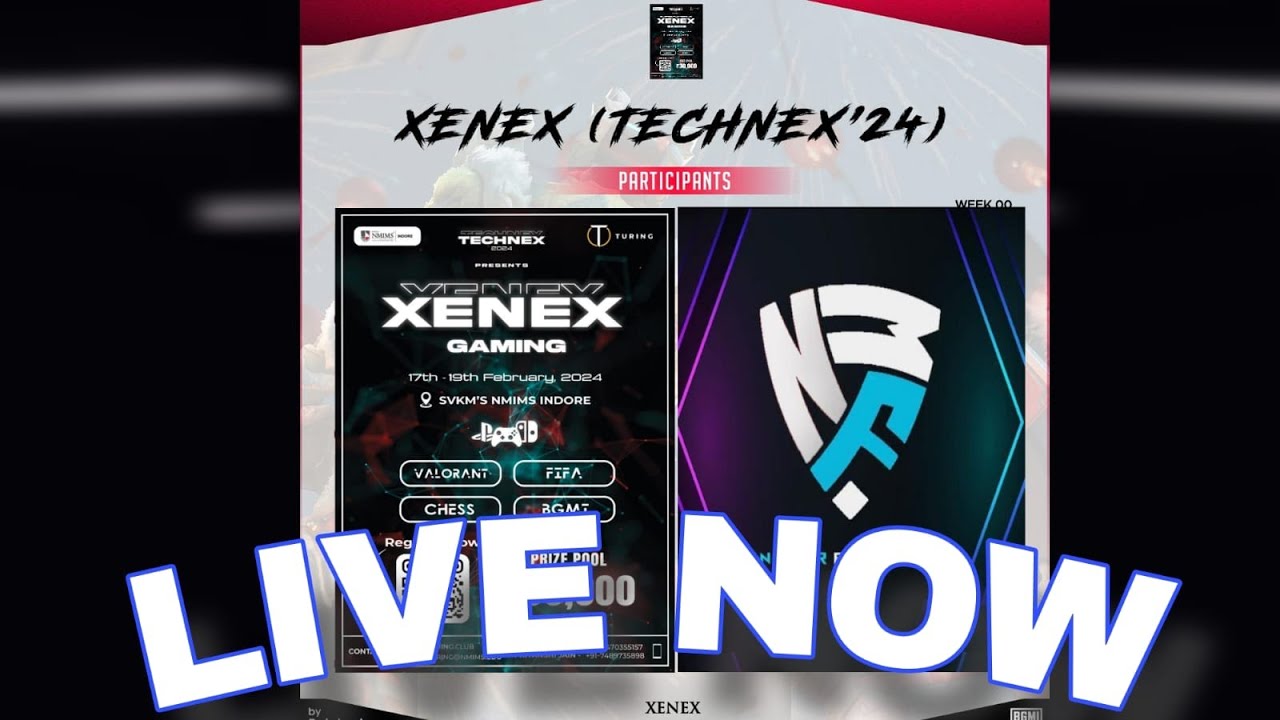 Technex’24 BGMI TOURNAMENT || Clash of Champions: BGMI Live Scrims || # ...