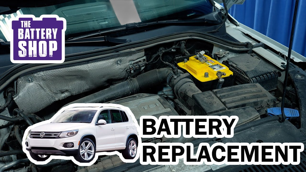Volkswagen Tiguan (2009-2018) - New Battery Install - YouTube