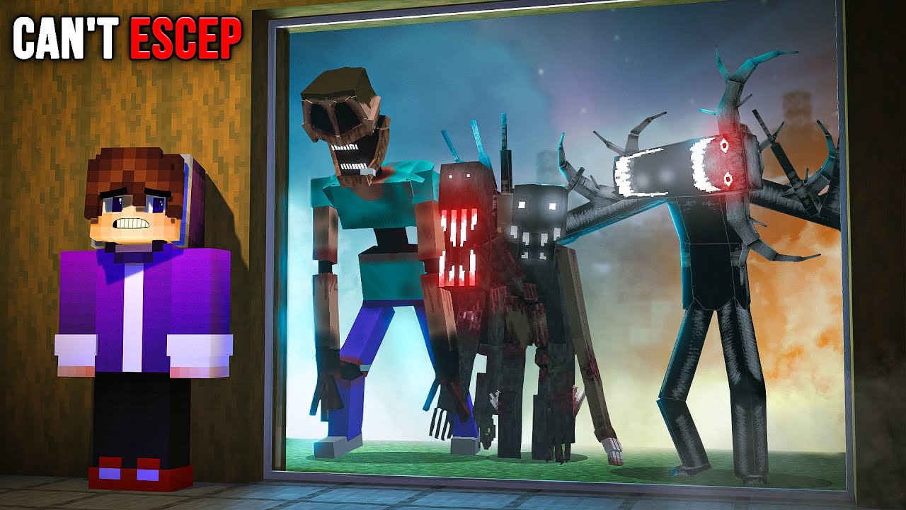 I Added a TERRIFYING CREATURE to Minecraft | Horror Mc Day 9 - YouTube