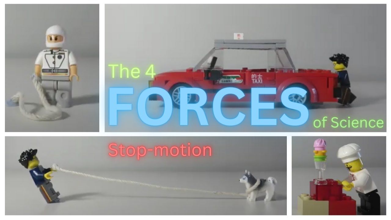 The 4 Forces of Science | Stop-motion - YouTube