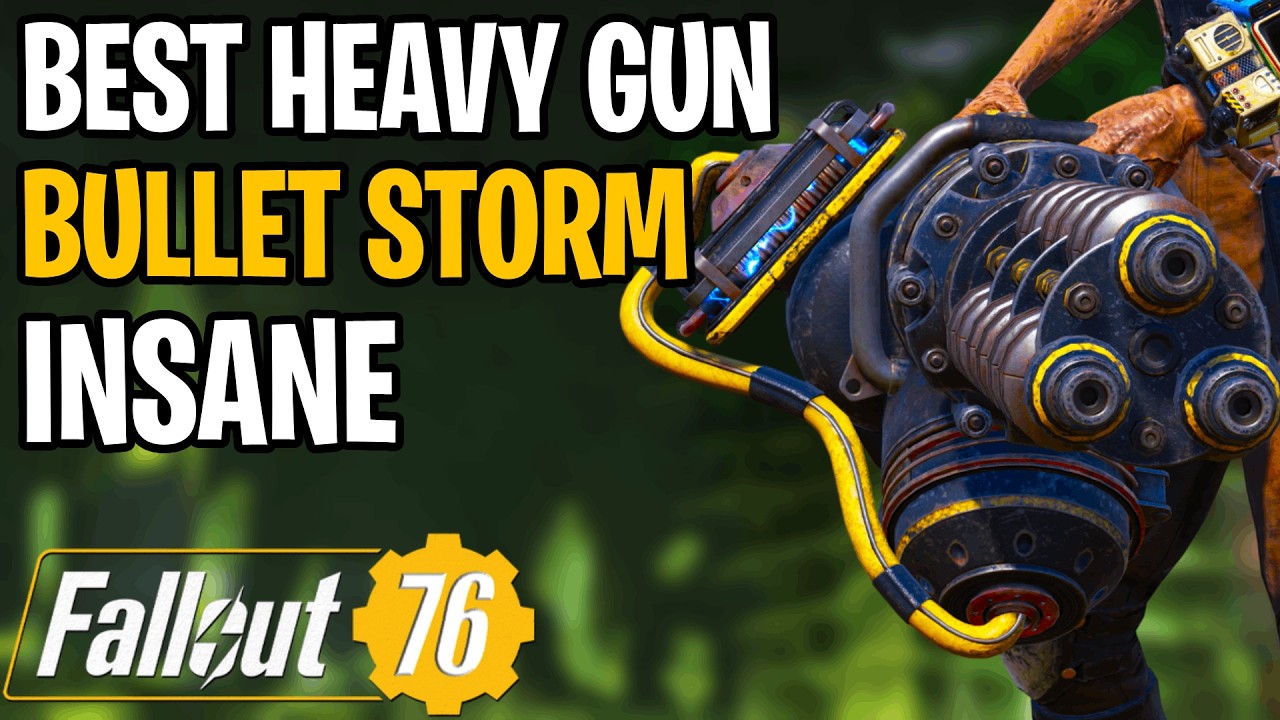 #1 Heavy Gun After Patch: Solo Full Raid Bosses (HUMAN) - Fallout 76 ...