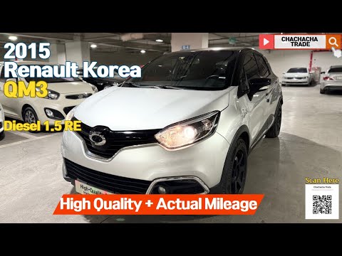 2015 Renault Korea (Samsung) QM3 Diesel 1.5 RE/202,539km/diesel/auto - YouTube