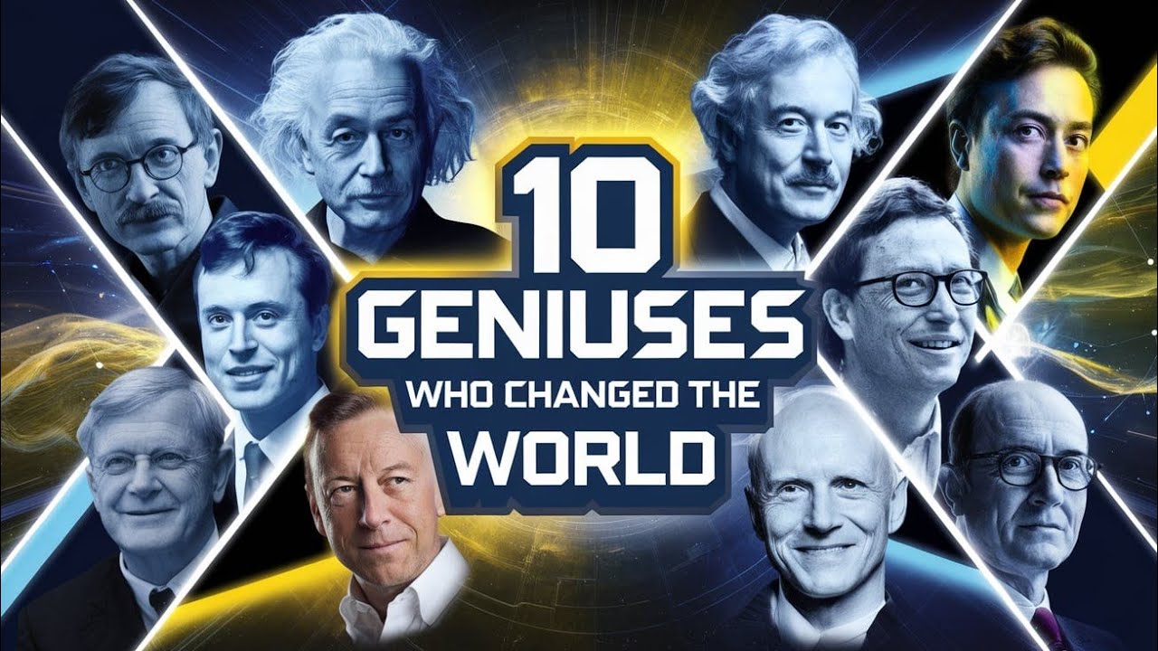 10 Geniuses Who Changed the World##top10 #genius #world #ElonMusks## ...