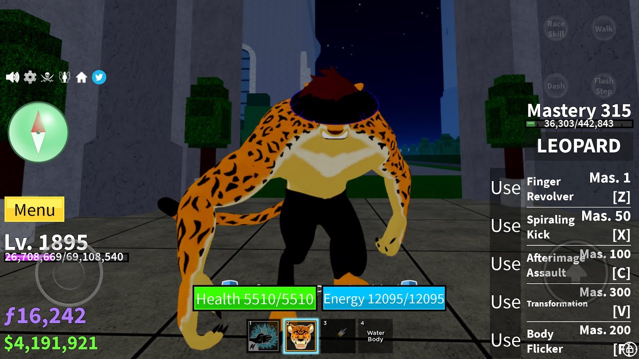 LEOPARD SHOWCASE (blox fruits) - YouTube