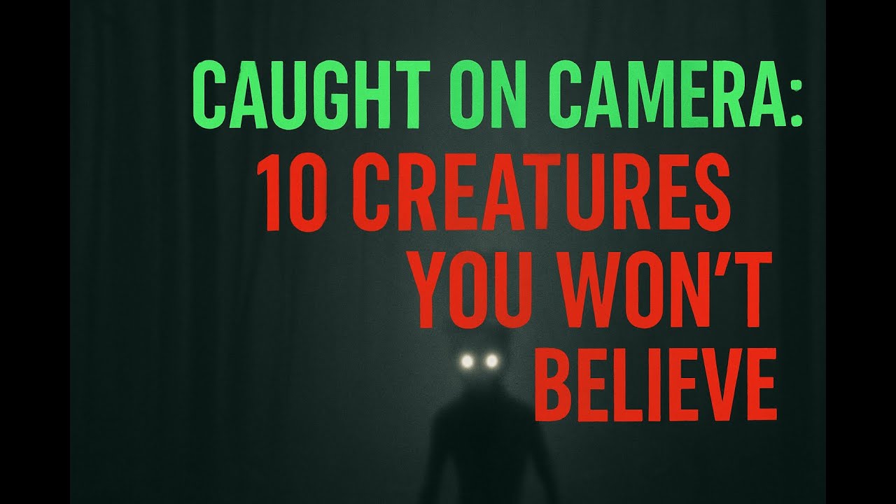 Top 10 Terrifying Creatures Caught on Camera 😱 - YouTube