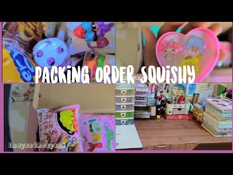 PACKING ORDER FAKE #packingorders #squishypaper - YouTube