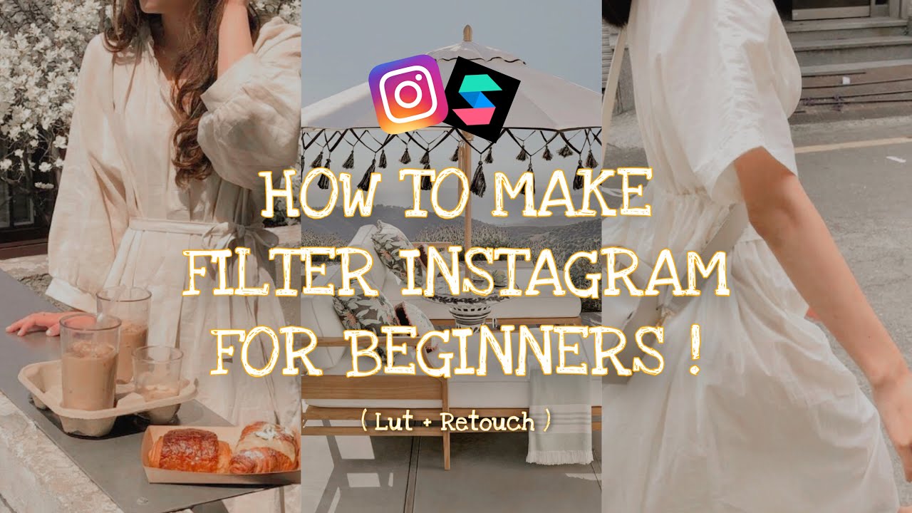 CARA BUAT FILTER INSTAGRAM BASIC TERGAMPANG !!! - YouTube