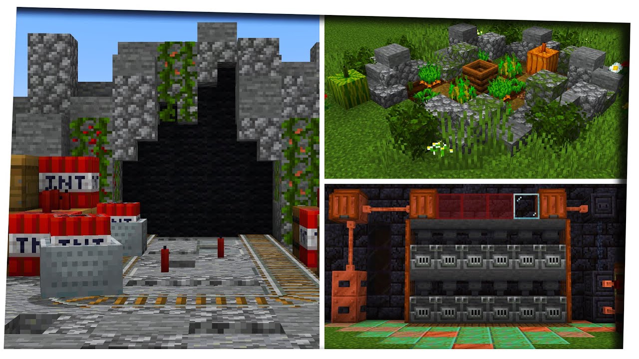 5 EPIC Building Ideas for Minecraft 1.17! ｜Snapshot Building Ideas ...